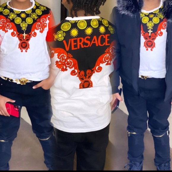 Versace | Shirts & Tops | Versace Boy Shirt | Poshmark